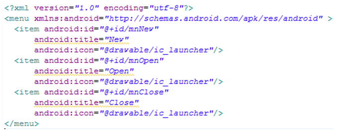 Unit - 3 Providing Users with Options and Context Menus