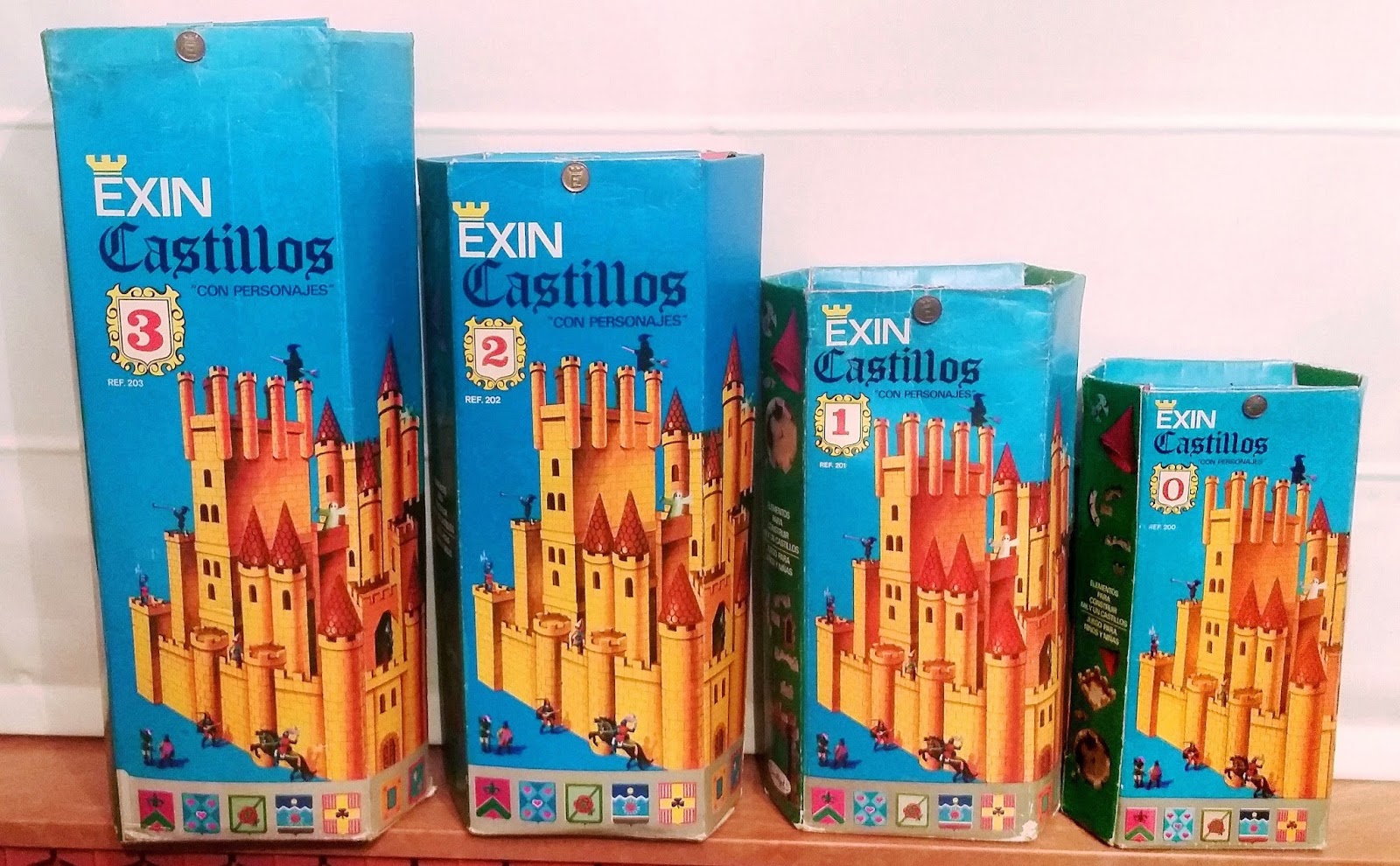 EXIN CASTILLOS ¡ EL JUGUETE QUE HACE HISTORIA ! ... para construir mil ...