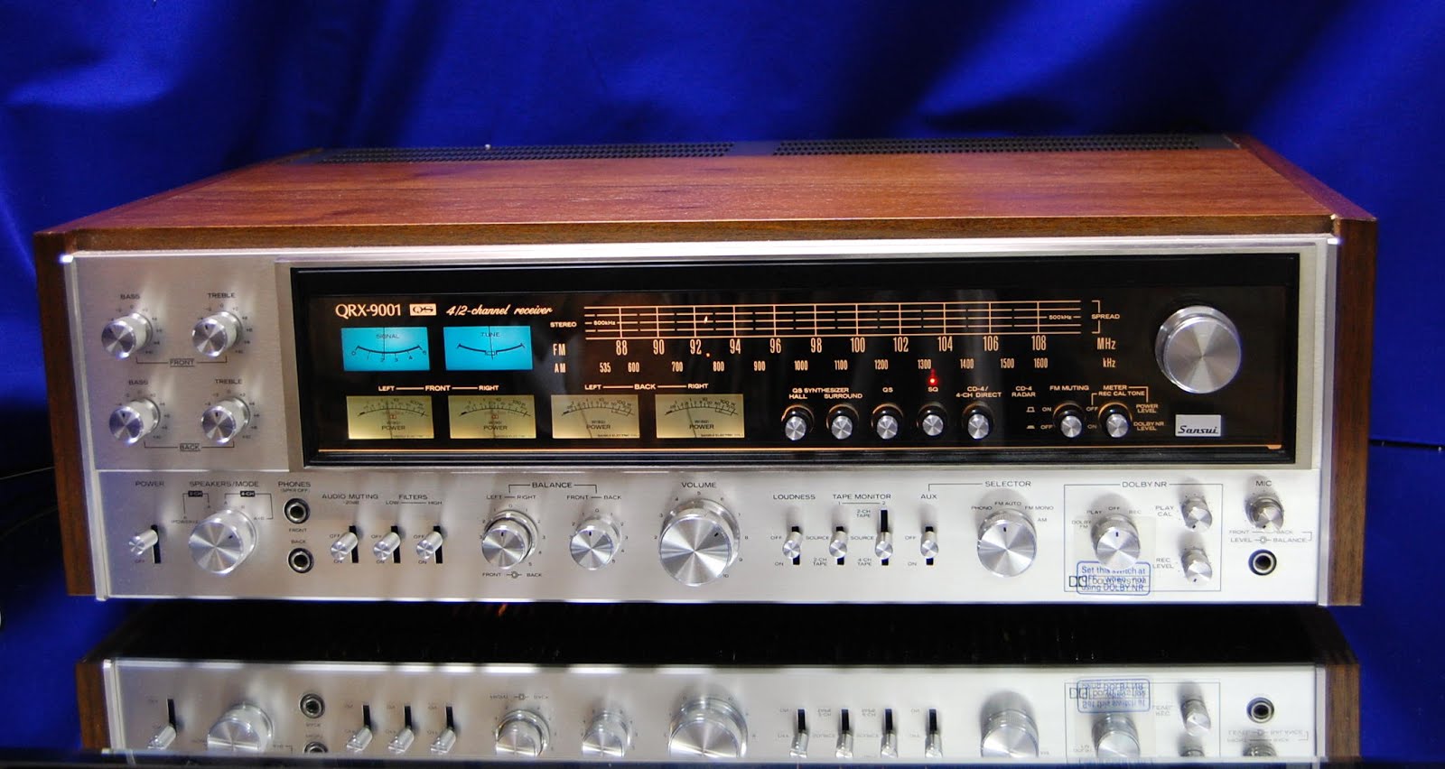Sansui QRX-9001 - Stereo Receiver / Quadro Receiver | AudioBaza