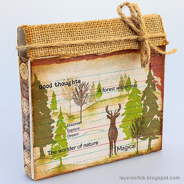 Layers of ink: Nature Journal and Box Tutorial