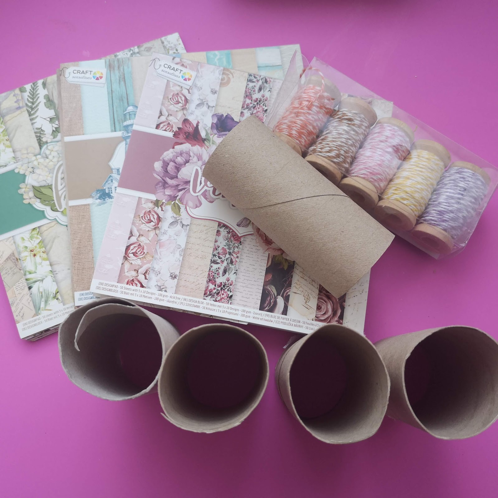 Craft Sensations: Cadeau rolletjes van wc rollen....