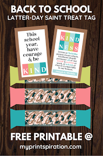Printspiration: back to school treat tags