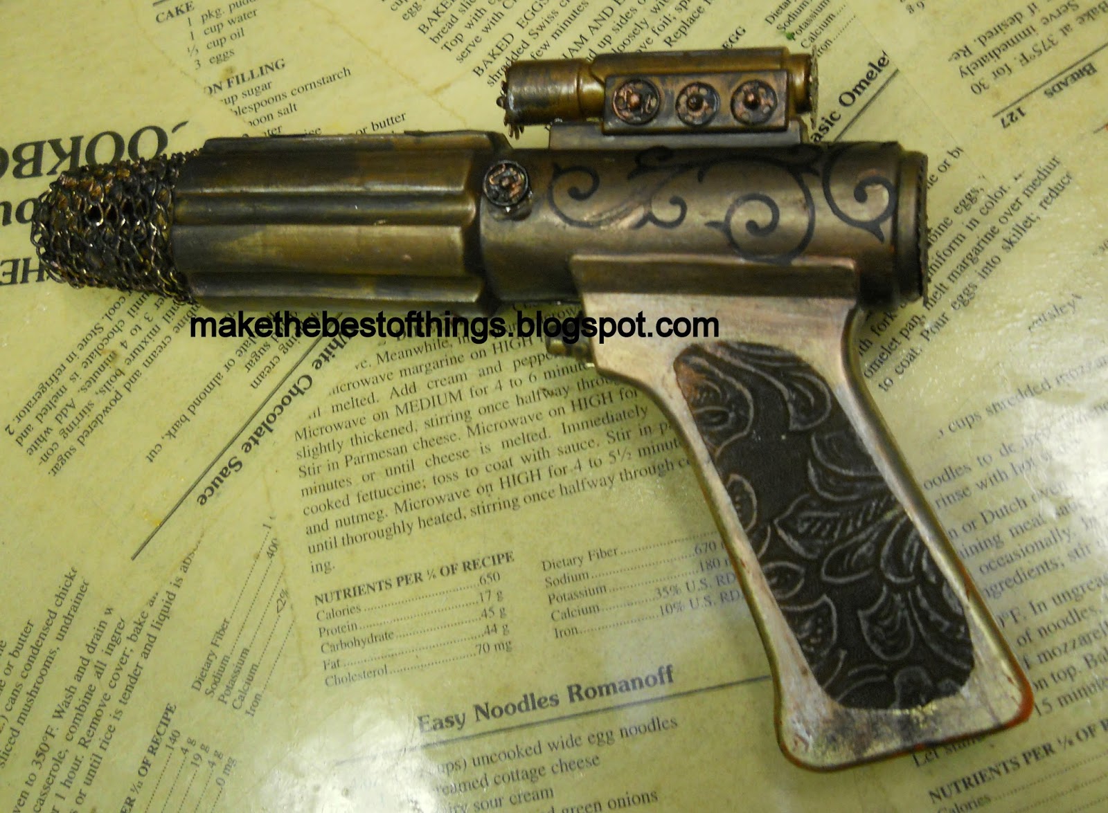 Make The Best of Things: Dollar Store Toy Gun to Steam Punk Halloween ...