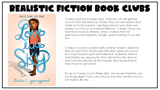 Realistic Fiction Book Club ~Getting Started - Teachers Who Read