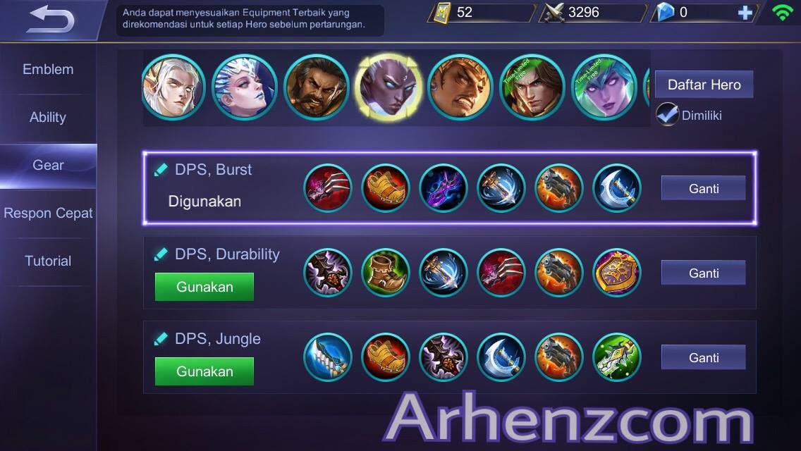 Guide Dan Build Item Karrie Terbaik Mobile Legends (God Among Men ...