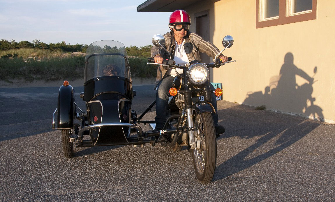 RoyalEnfields.com: Cape Cod sidecar tour by Royal Enfield takes you back