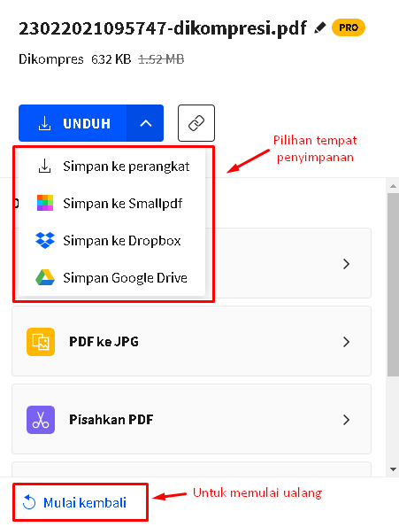 Cara Kompres File PDF Di Laptop Agar Ukuran Menjadi Kecil Secara Online ...