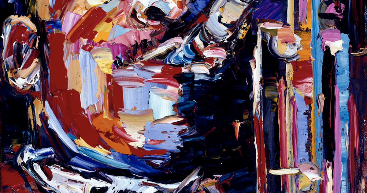 Portrait Artists International: Abstract Jazz Music Portrait Painting ...