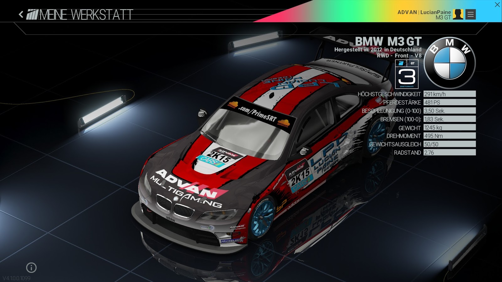 ADVAN | Racing BMW M3 GT | OverTake.gg (Formerly RaceDepartment)