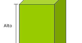 Forma, Espacio y Medida: Ancho, largo y alto