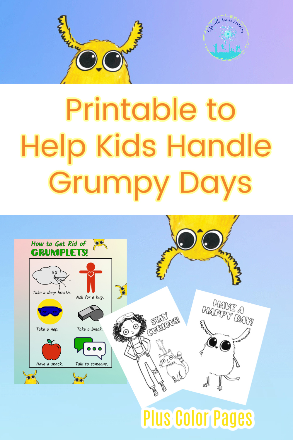 Helping Kids Overcome a Grumpy Day - Life with Moore Babies