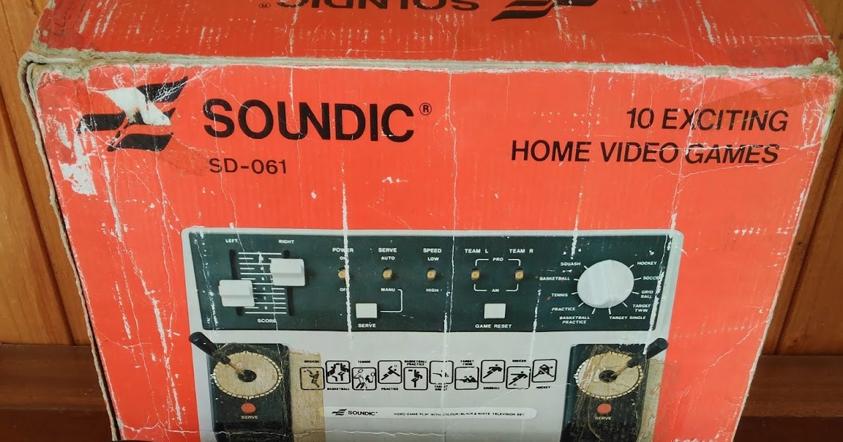 Retro Ordenadores Orty: Consola Soundic SD-061 (1978)