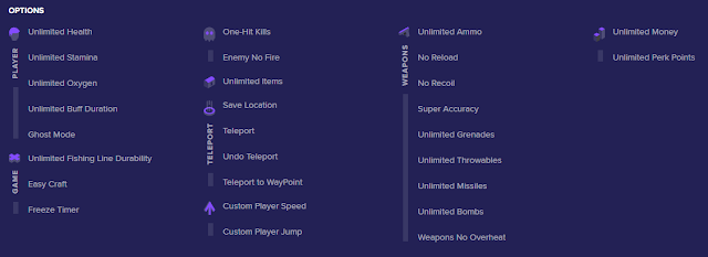 About Far Cry 5 Trainer all information