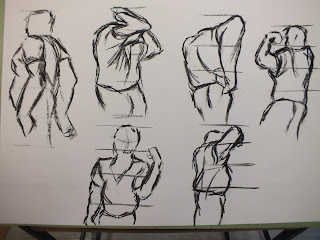 1st Year Contextual: Life Drawing