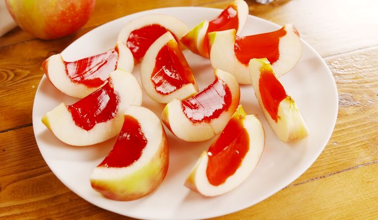 Fireball Apple Jell O Shots Jokis Kitchen