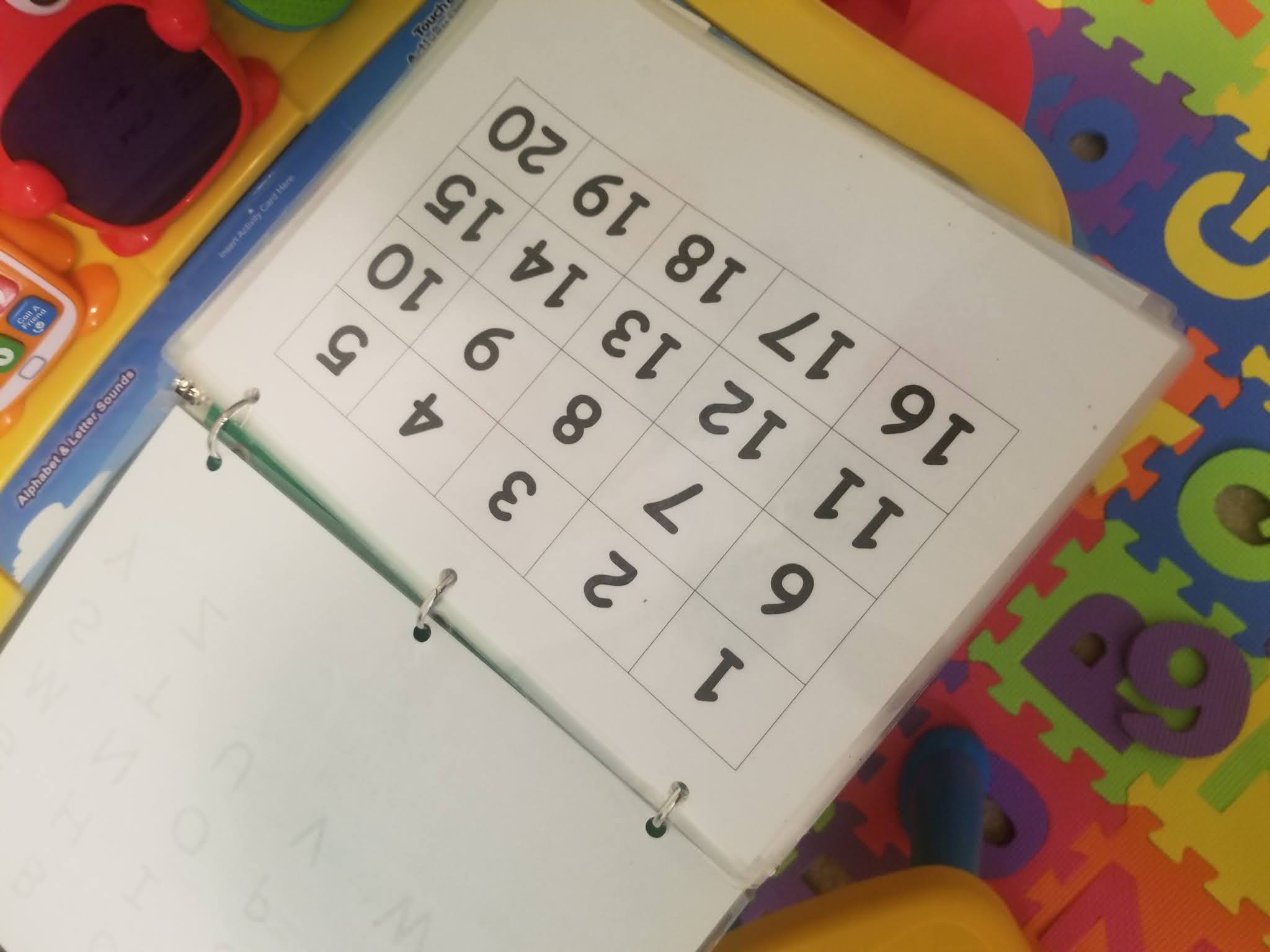 Toddler Learning Binder