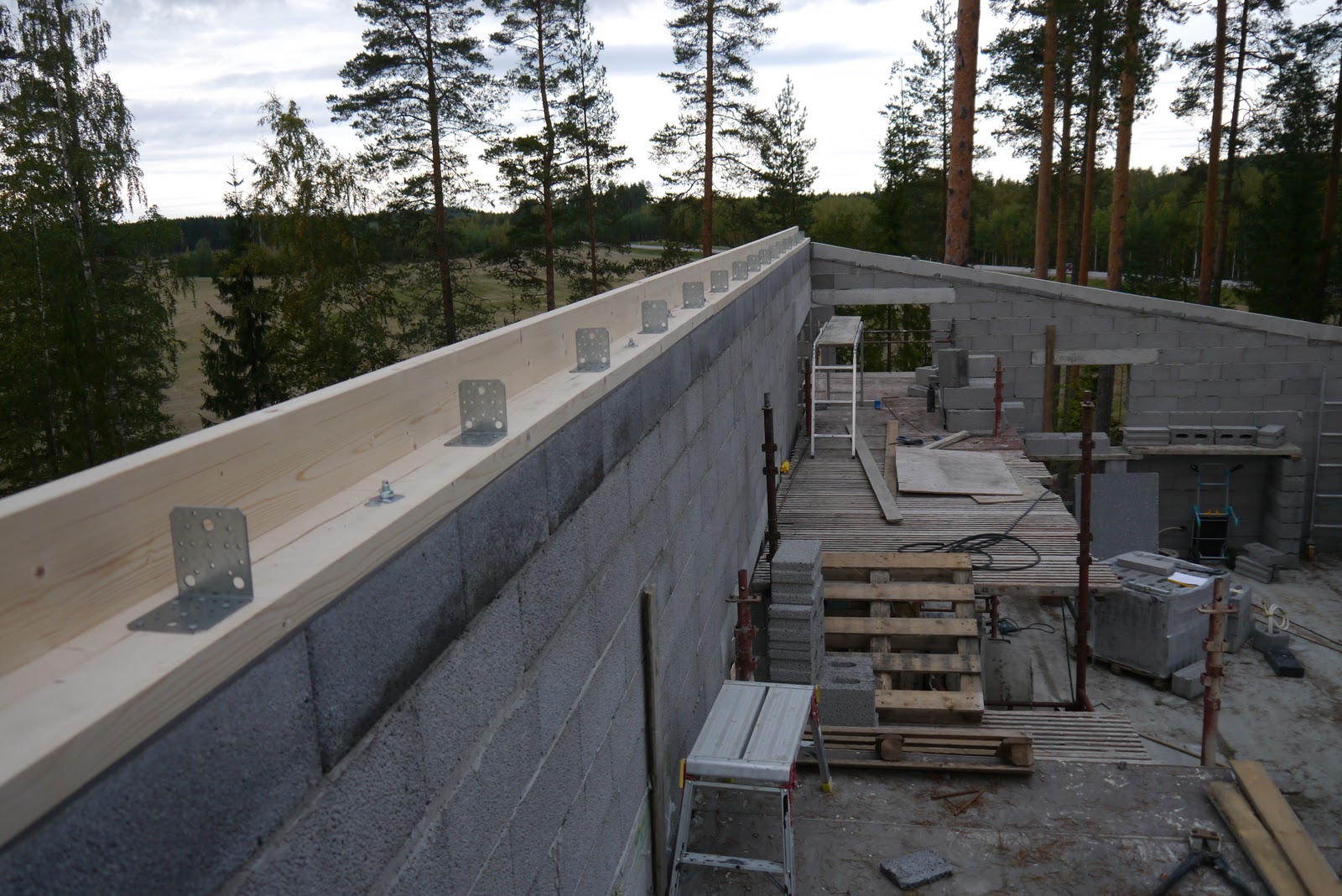 Kotikontu: Vesikaton puutyöt