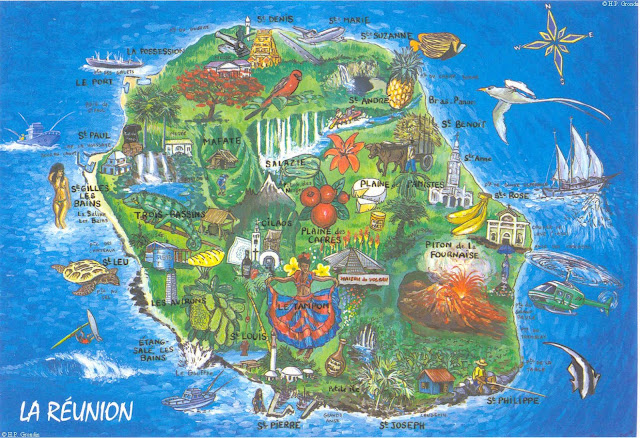 MAPAS DA ILHA DE REUNIÃO - Geografia Total™