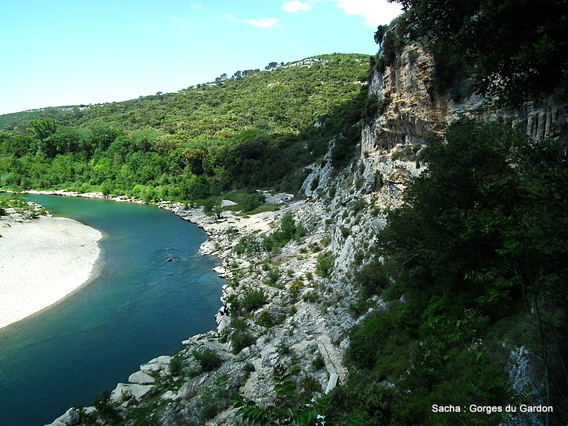 Un jour....Une photo !: Les gorges du Gardon de Collias à la chapelle ...