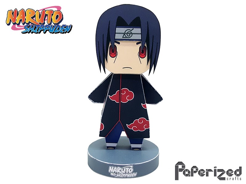 Naruto: Shippuden - Itachi Uchiha Paperized | Paperized Crafts