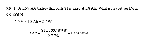 Chapter 9 Question 9