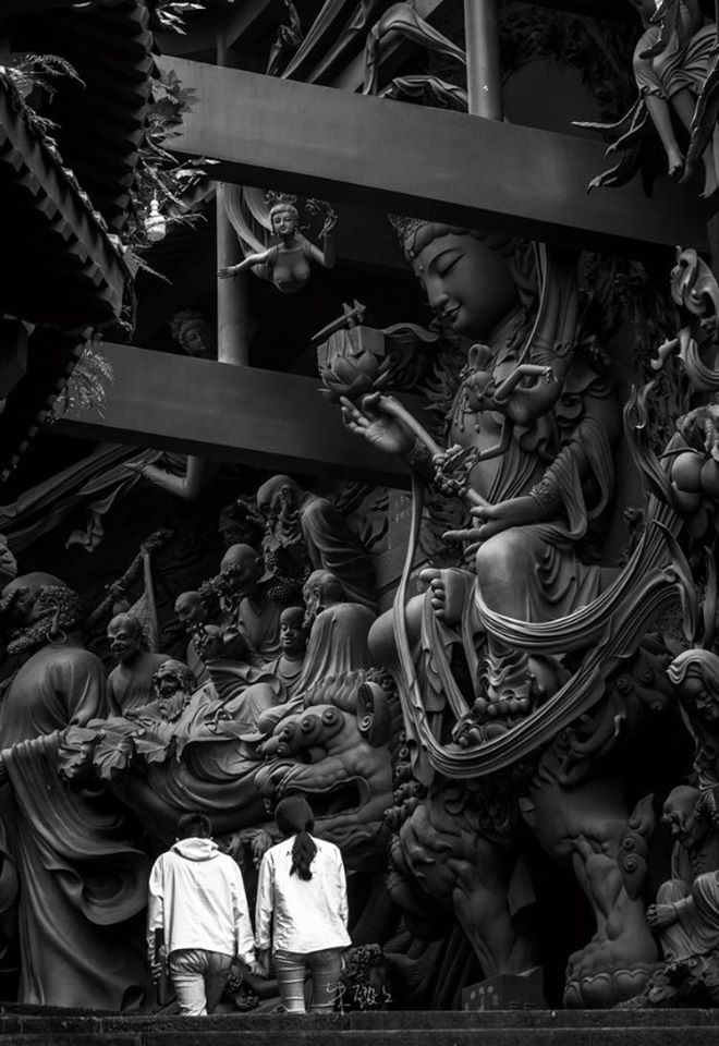 Modern Chinese Temple Reliefs, Shengshui Temple 圣水寺