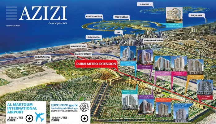 Azizi Developments eyes projects in other Emirates