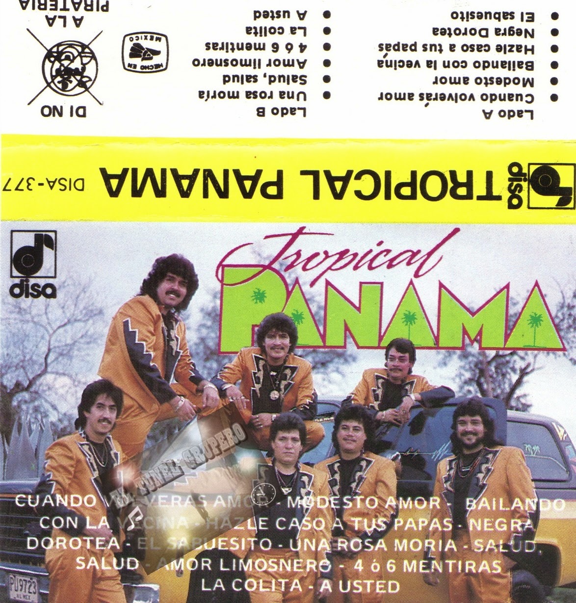 EL RECUERDO DE LA MUSICA GRUPERA: TROPICAL PANAMA - CUANDO VOLVERAS AMOR
