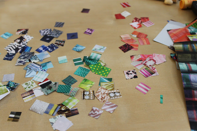 BEAUTY & THE BEARD: DIY Collage Coasters