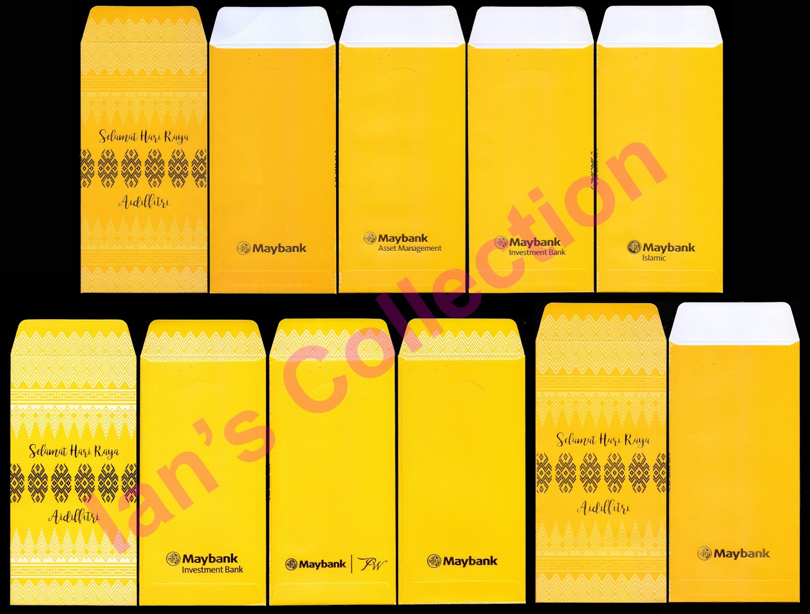 Ian's Collection: Packet Collection - Maybank (Raya)