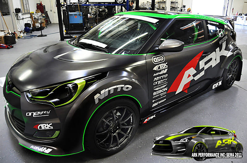 ARK Peformance Hyundai Veloster Revealed Before SEMA Debut:blog.goo.ne ...