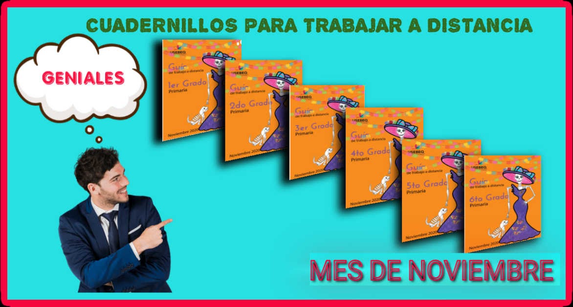 CUADERNILLO PARA TRABAJAR A DISTANCIA EN EL MES DE NOVIEMBRE TODOS LOS ...