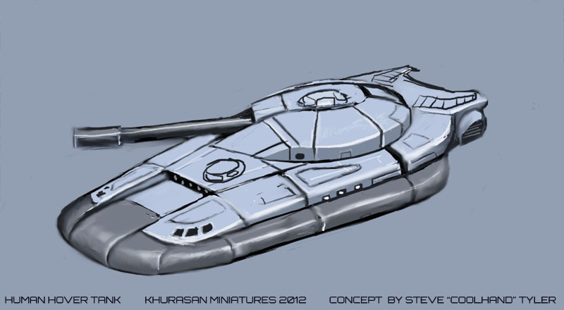 Coolhand: High-Tech Human Hover Tank