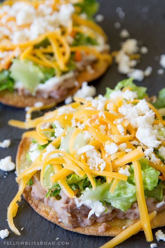 Ten Minute Oven Baked Tostadas - Best Food