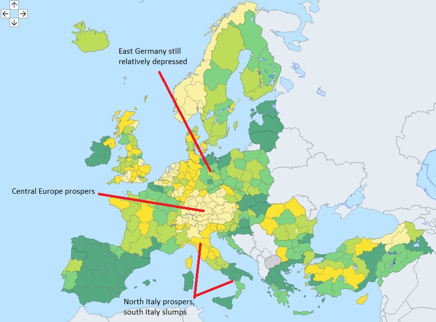 Schrodinger's Blog: A divided Europe