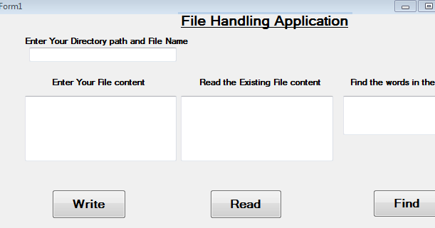 File Handling in C# | MY.NET Tutorials