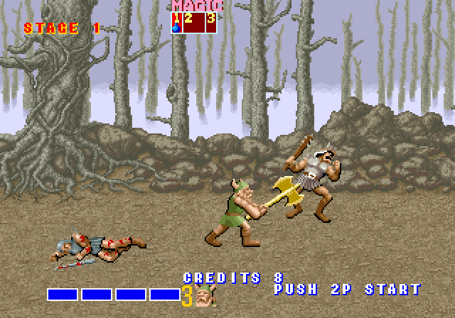 VGJUNK: GOLDEN AXE (ARCADE)