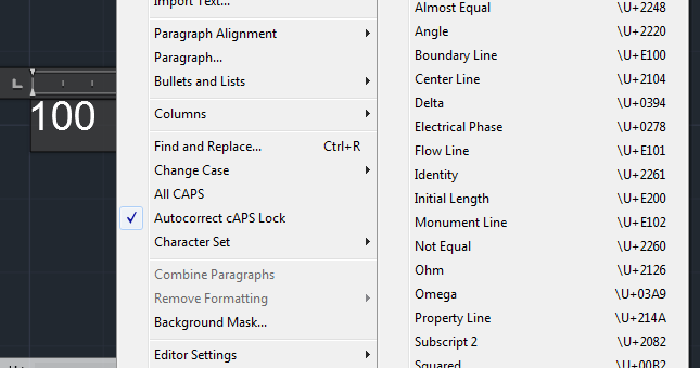 Cara memunculkan Simbol atau Karakter Spesial di AutoCAD
