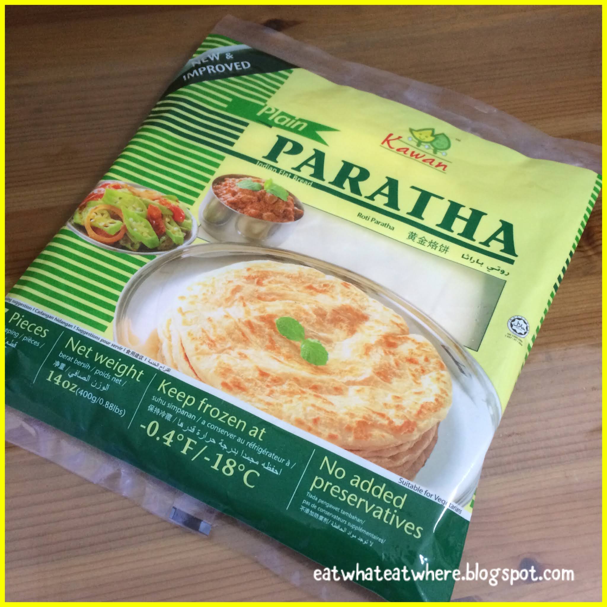 Eat what, Eat where?: Just One Food - Kawan Roti Paratha