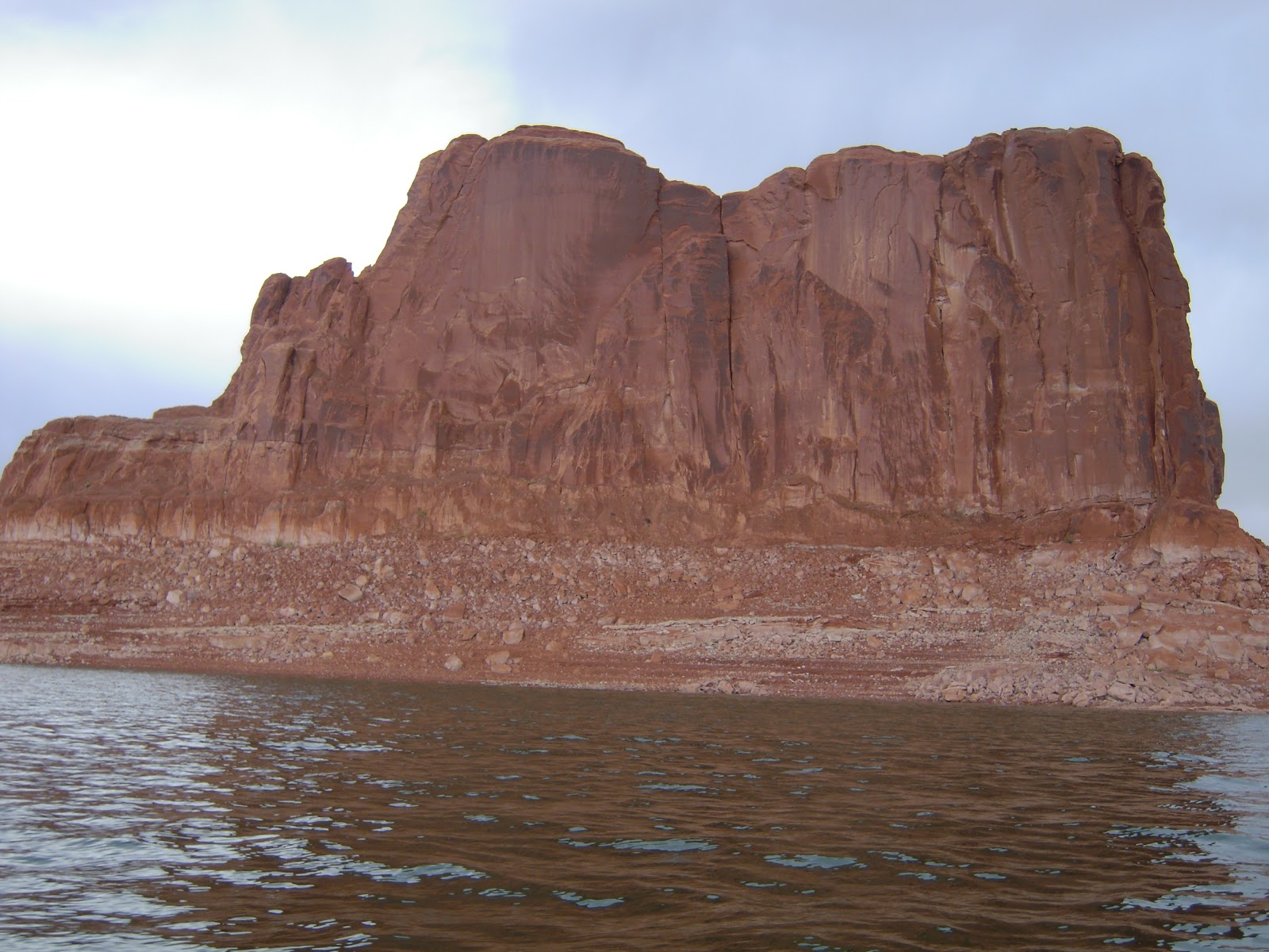 Grebe's Gulf Coast Adventure: At Lake Powell, rainbow bridge
