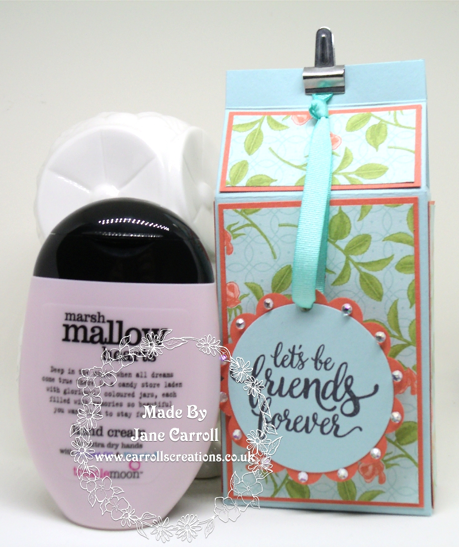 Carroll's Creations: Handcream box