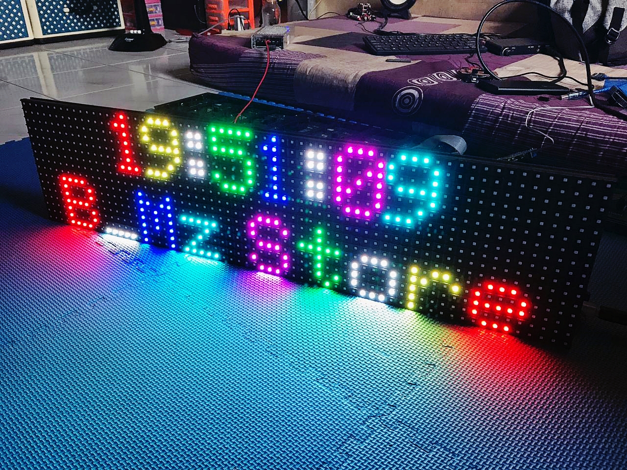 Menampilkan Text Di P10 RGB HUB75 Menggunakan Arduino Uno - Dicky B_Mz