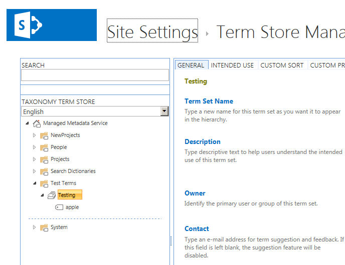 SharePoint 2013 Configuration & Development: Sharepoint add terms to ...