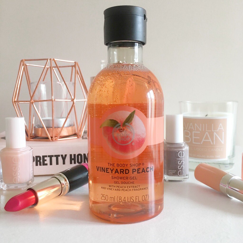 A New Obsession - The Body Shop Peach Range | Food and Other Loves