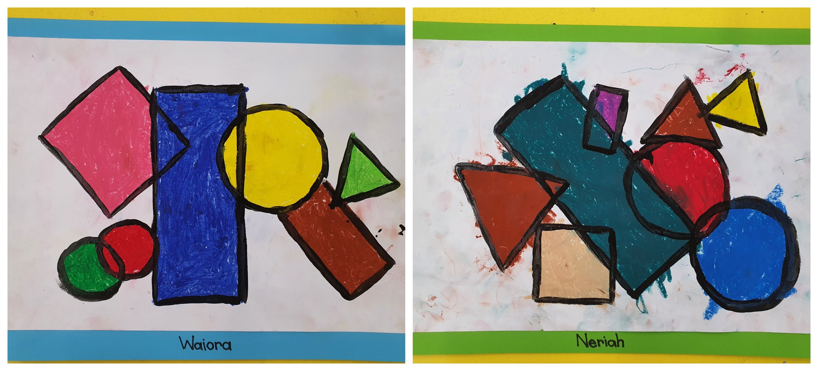Room 5 - WHPS: Shape Collage Art