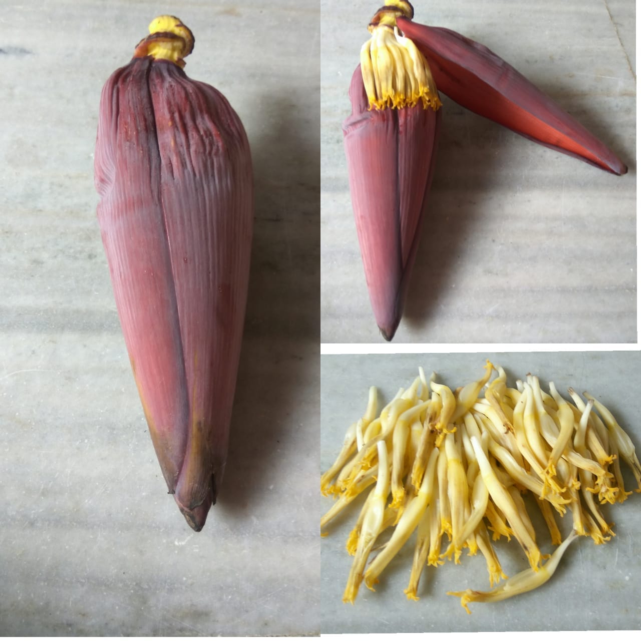 Cooking With Geetha: Bondi Phulla Polo / Banana Flower Florets Dosa ...