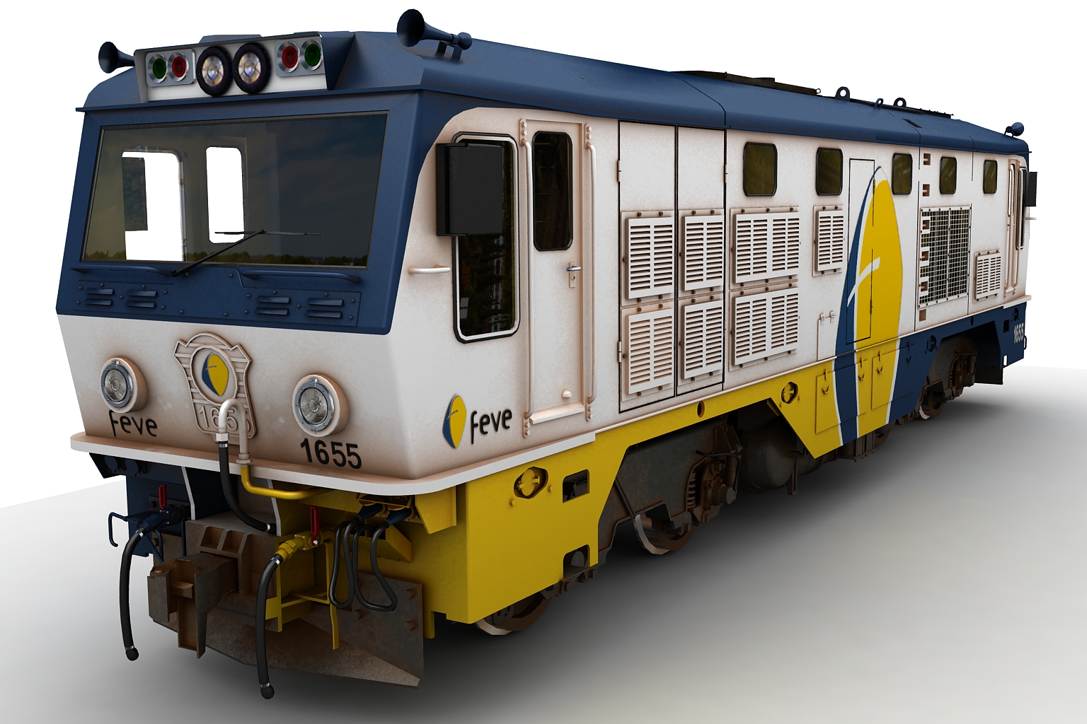 Trainzportu: Feve 1600 bi-cabina