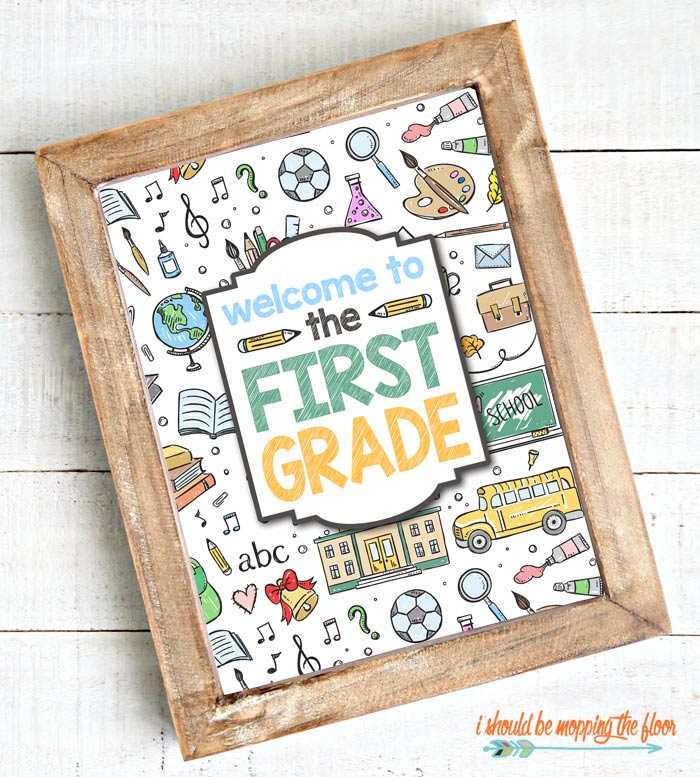 11 Free Classroom Printables for Back to School | i should be mopping ...