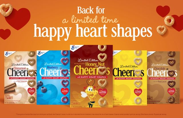 Heart-Shaped Cheerios Make a Limited-Time Return
