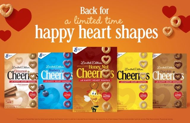 Heart-Shaped Cheerios Make a Limited-Time Return
